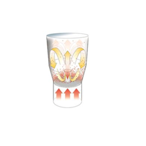 Impact of the particle size on powder behavior in Wurster process - Cellets